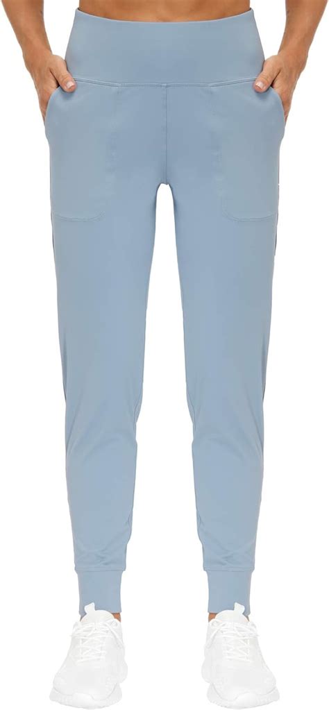 The Gym People Womens Lightweight Joggers Tapered Lounge Leggings