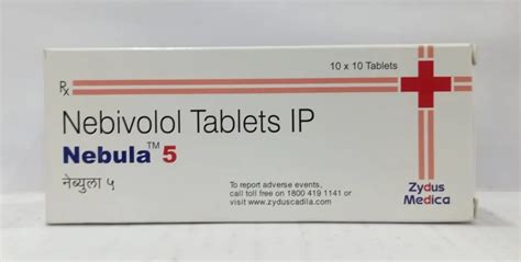 Nebula Mg Tablet Nebivolol Tablet ZYDUS HEALTHCARE LTD X Tablets At Rs Strip In