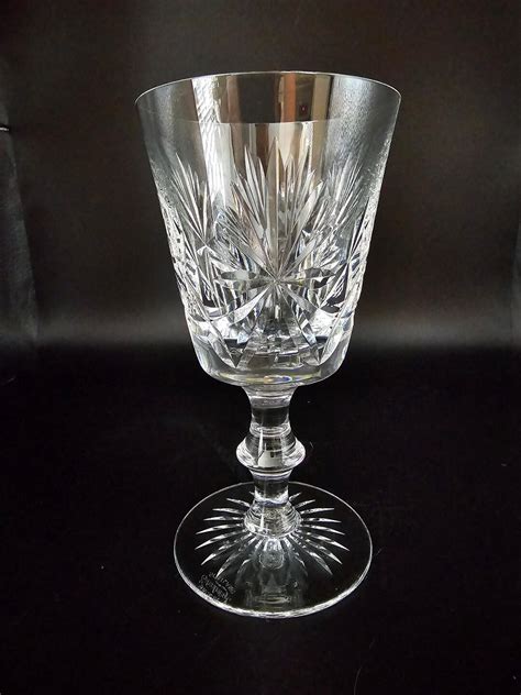 Edinburgh Crystal Star Of Edinburgh Large Wine Glass 200ml Etsy