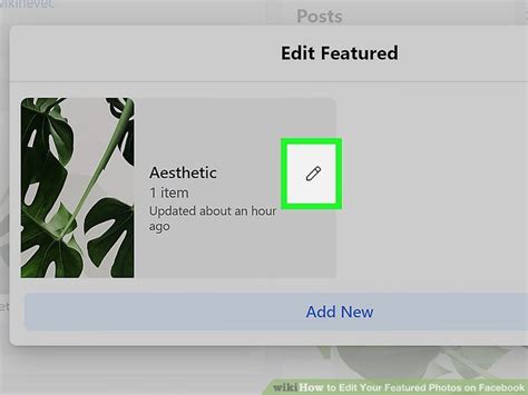 3 Ways To Edit Your Featured Photos On Facebook Wikihow