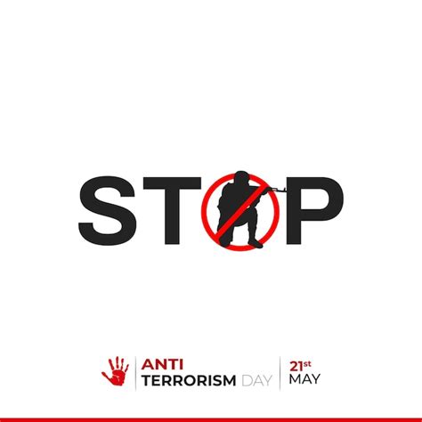Stop Terrorism Sign Vectors And Illustrations For Free Download Freepik