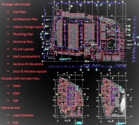 Prepare Civil Architecture Mep Interior Designer By Amerhcad Fiverr