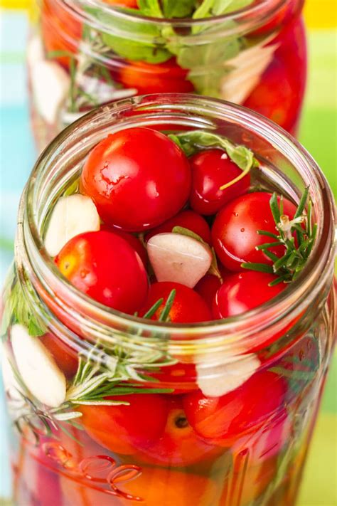 Pickled Cherry Tomatoes Brooklyn Farm Girl