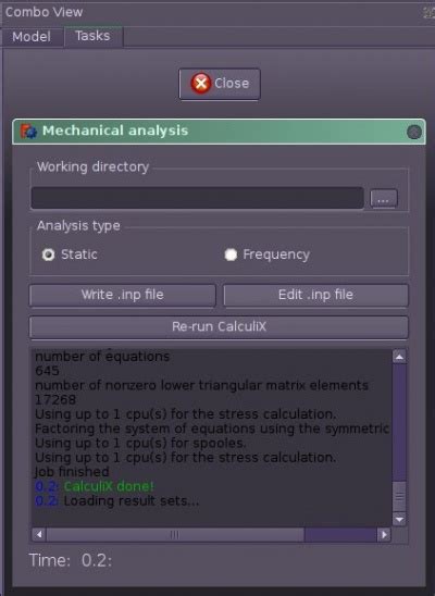 Fem Calculix Cantilever 3d Freecad Documentation