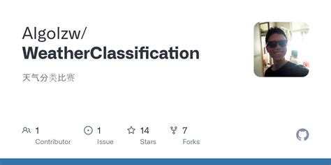 Github Algolzw Weatherclassification
