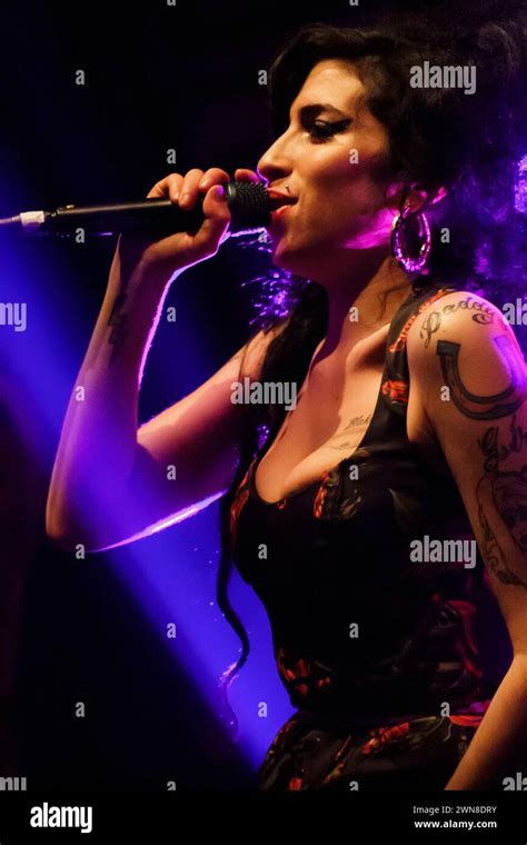 Amy Winehouse Live In Concert At Koko In Camden Town London Performing