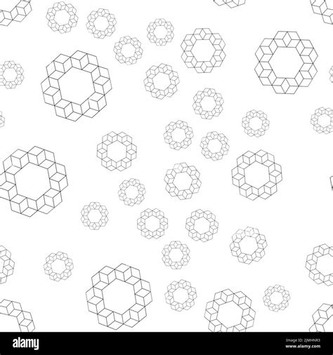 Black And White Geometric Ornament Background Stock Vector Image And Art Alamy