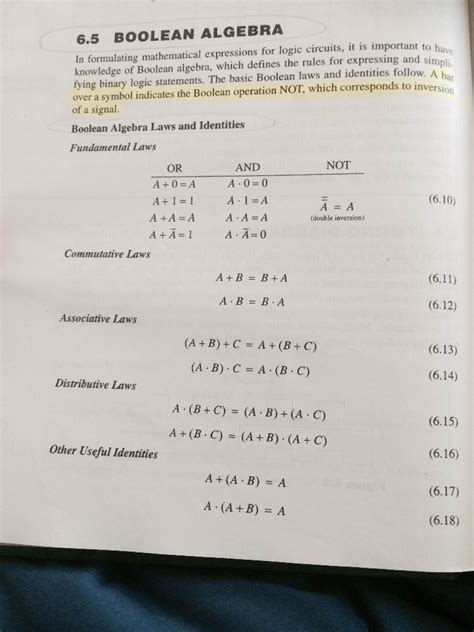 Solved 2 Simplify Using Boolean Algebra And Prove That 40
