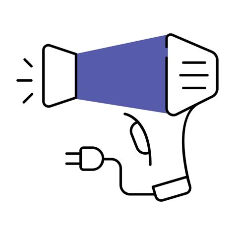 Trendy Blow Dryer 19803415 Vector Art At Vecteezy