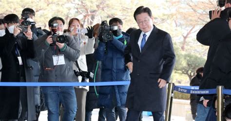 속보 이재명 尹 검사독재정권 정적 제거하려 권력 사유화
