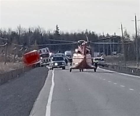 Update One Person Hospitalized After Serious Crash In Smiths Falls