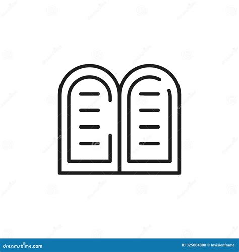 Ten Commandments Icon Stock Illustration Illustration Of Identity