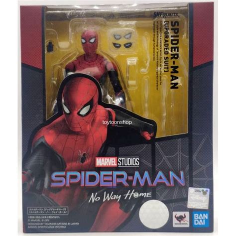 Shfiguarts Spider Man Upgraded Suit Spider Man No Way Home