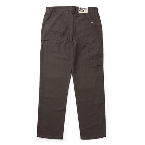 Bison Canvas Pant Darkwood Seager Co