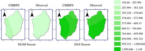 The Relationship Of Ground‐based And Satellite‐based Chirps Monthly