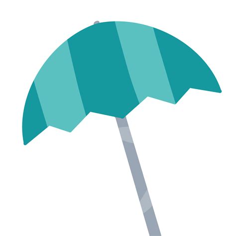 Beach Umbrella Clipart 9593639 Png