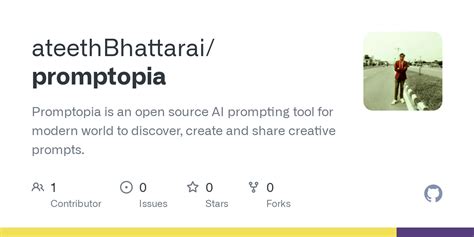 GitHub - ateethBhattarai/promptopia: Promptopia is an open source AI prompting tool for modern ...