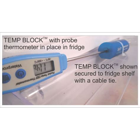 Temp Block For Fridge Chefs Essentials