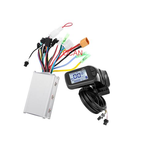 E Bike 250w 350w Bldc Motor Brushless Controller Lcd Display Meter