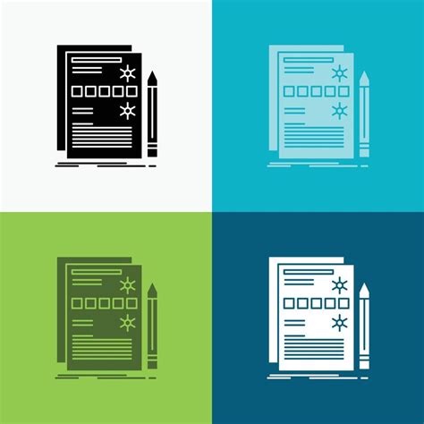 Component Data Design Hardware System Icon Over Various Background