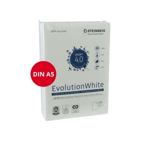 White Recycled Printer Paper