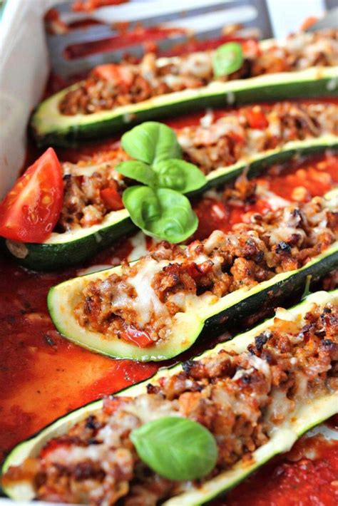 Omas Gefüllte Zucchini Mit Hackfleisch Leckere Ideen