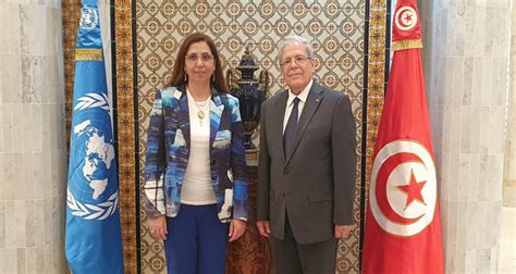 وزير الخارجية يلتقي وكيلة الأمين العام للأمم المتّحدة والأمينة