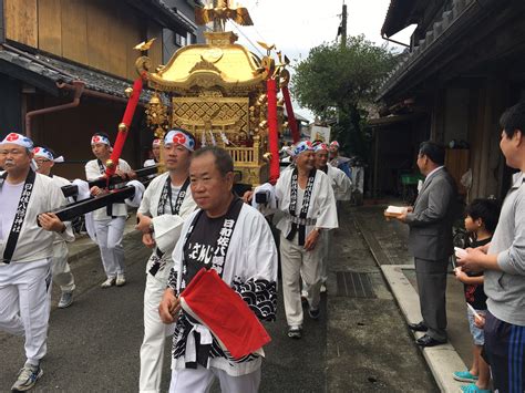 日和佐八幡神社秋祭りのお礼 日和佐八幡神社