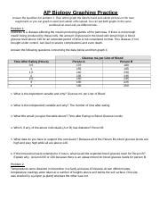 AP Bio Graphing Practice Elearning Docx AP Biology Graphing