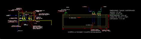 Detail Underground Tank DWG Full Project For AutoCAD Designs CAD