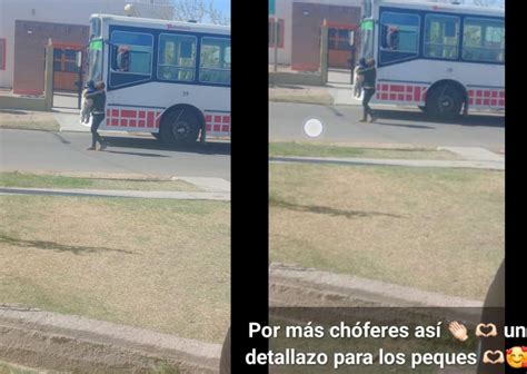 El Gran Gesto De Un Chofer De La Red Tulum En El Día De Las Infancias