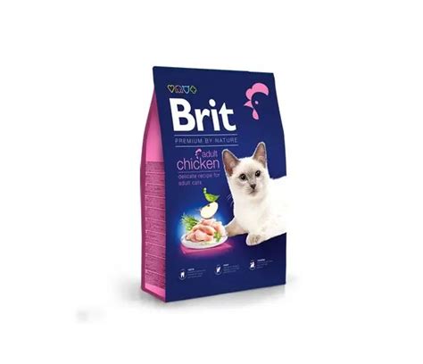 Сухой корм для кошек Brit Premium by Nature Cat Adult Chicken курица 1 5 кг низкие цены