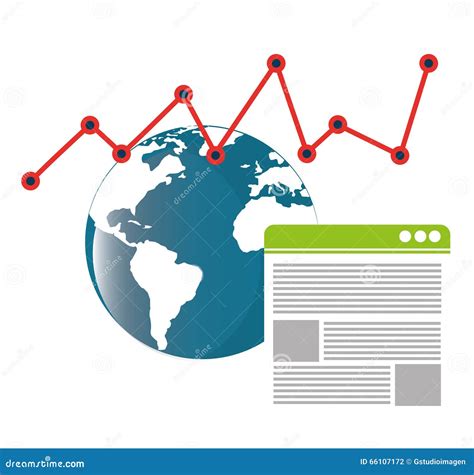 Analitycs Search Information Stock Illustration Illustration Of