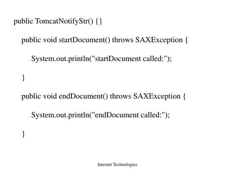 Ppt Java And Xml Dom And Sax Powerpoint Presentation Free Download