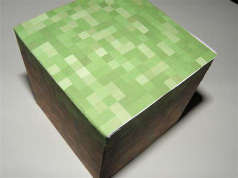 Grass Block In Real Life Minecraft Project