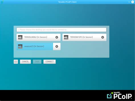 Connecting To Virtual Machines Teradici Pcoip Software Client 2201 For Linux Administrators Guide