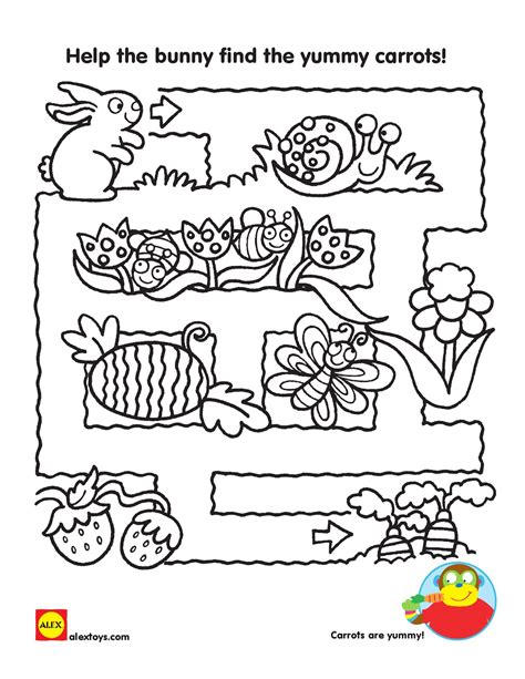 유치부 활동 시트 부활절 Printables 미로찾기 색칠공부 등 네이버 블로그