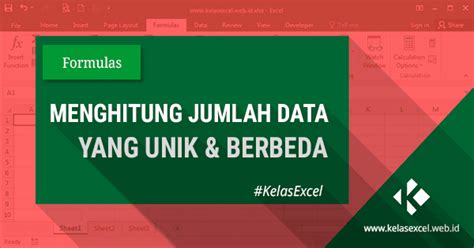 Rumus Menghitung Banyak Data Unik Dengan Fungsi Frequency Excel Media Data