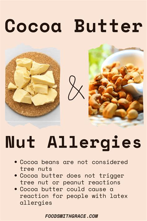 Allergy Insight Is Cocoa Butter Nut Allergy Friendly Foods With Grace