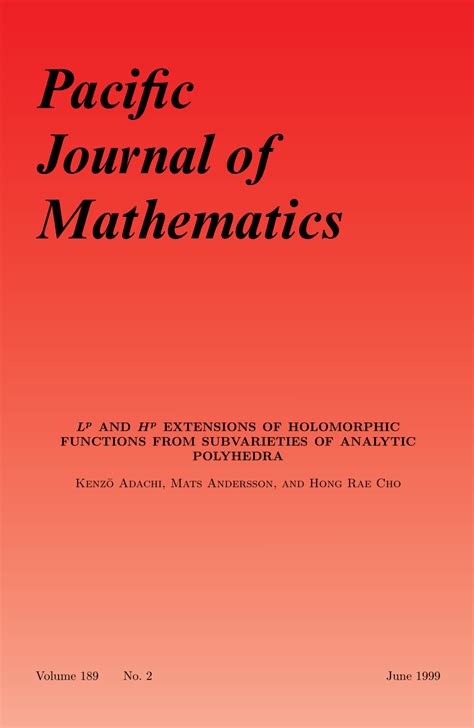 pdf lp and hp extensions of holomorphic functions from subvarieties