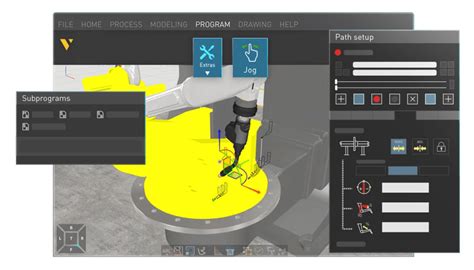 Robot Offline Programming Visual Components