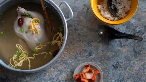 Korean Ginseng Chicken Soup Sbs Food