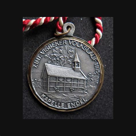 Allemagne Médaille De La 7° Int Visbeker Volkslauf 1975 Kapelle Endel