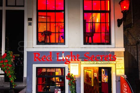 Amsterdams Famous Red Light District De Wallen