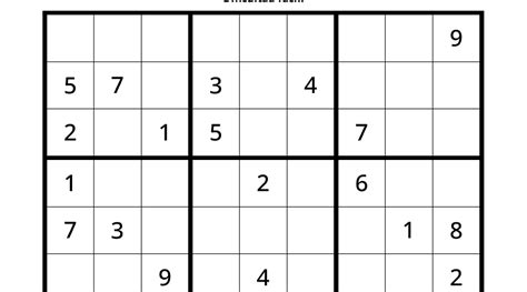 Descargar Sudoku Sudocu Facil Png Sudoku Diario