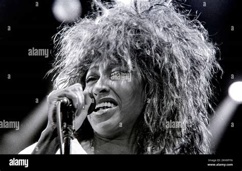 Tina Turner In Concert In Ahoy Rotterdam Holland 1985 Private Dancer