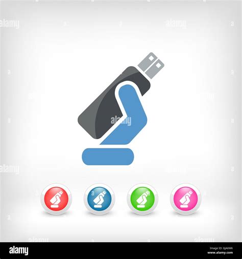 Usb Memory Icon Stock Vector Image And Art Alamy