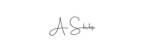 96 A Shukla Name Signature Style Ideas Great Autograph
