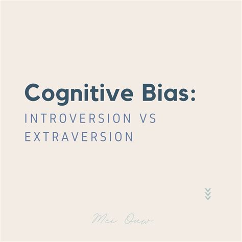 Mei Ouw On Linkedin Rethinking The Introvert Extravert Scale