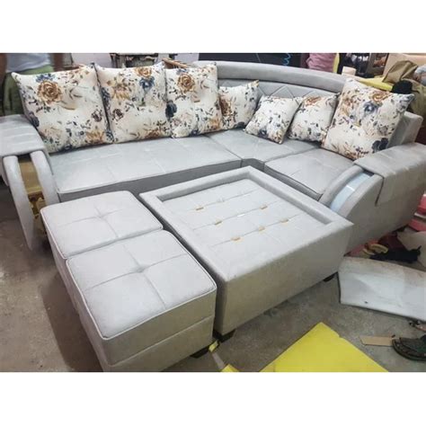 Modern U Shape Sofa Set Color Beige At Best Price In New Delhi New